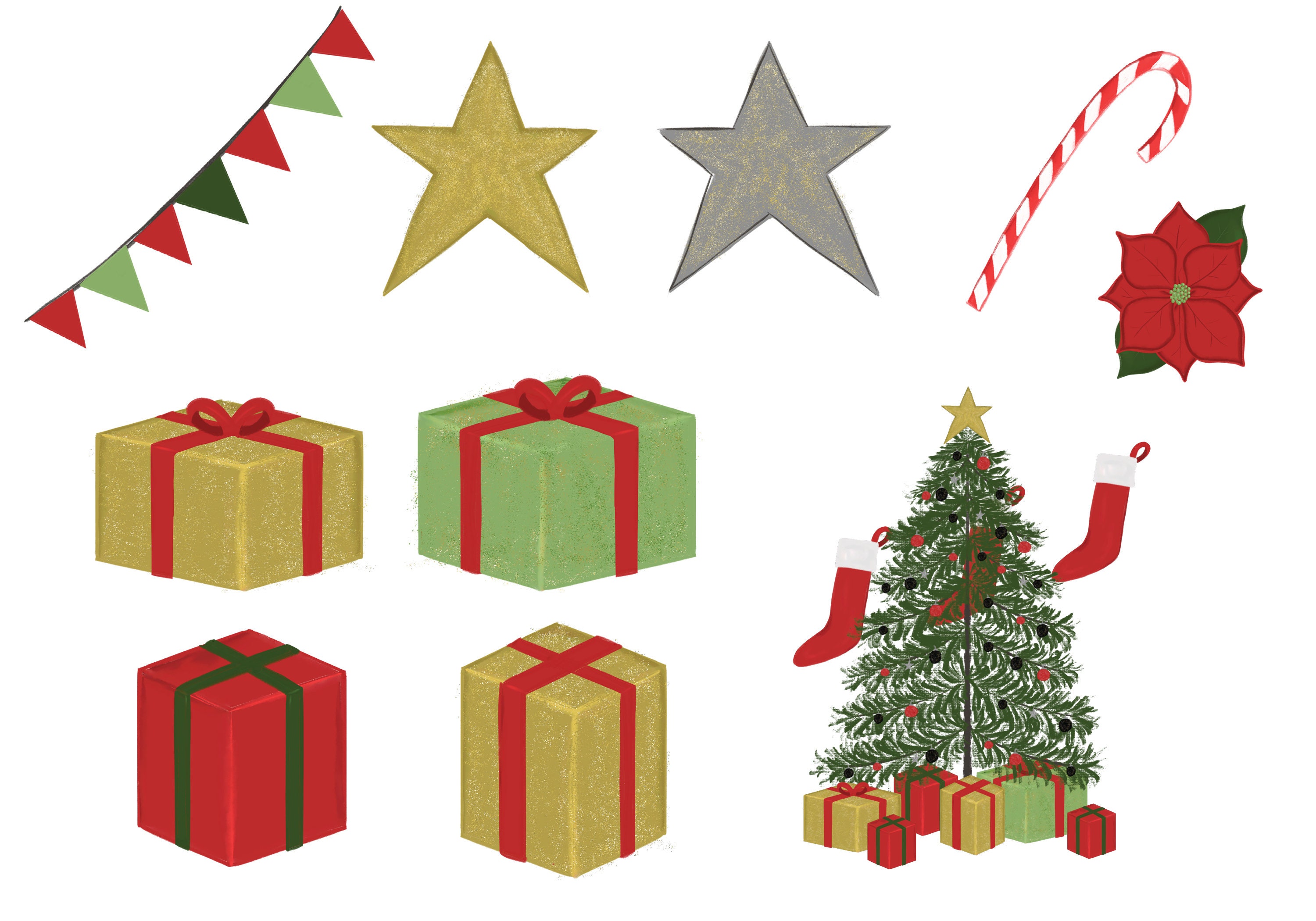 Christmas Tree Clipart | Christmas Clipart | Christmas Graphics ...