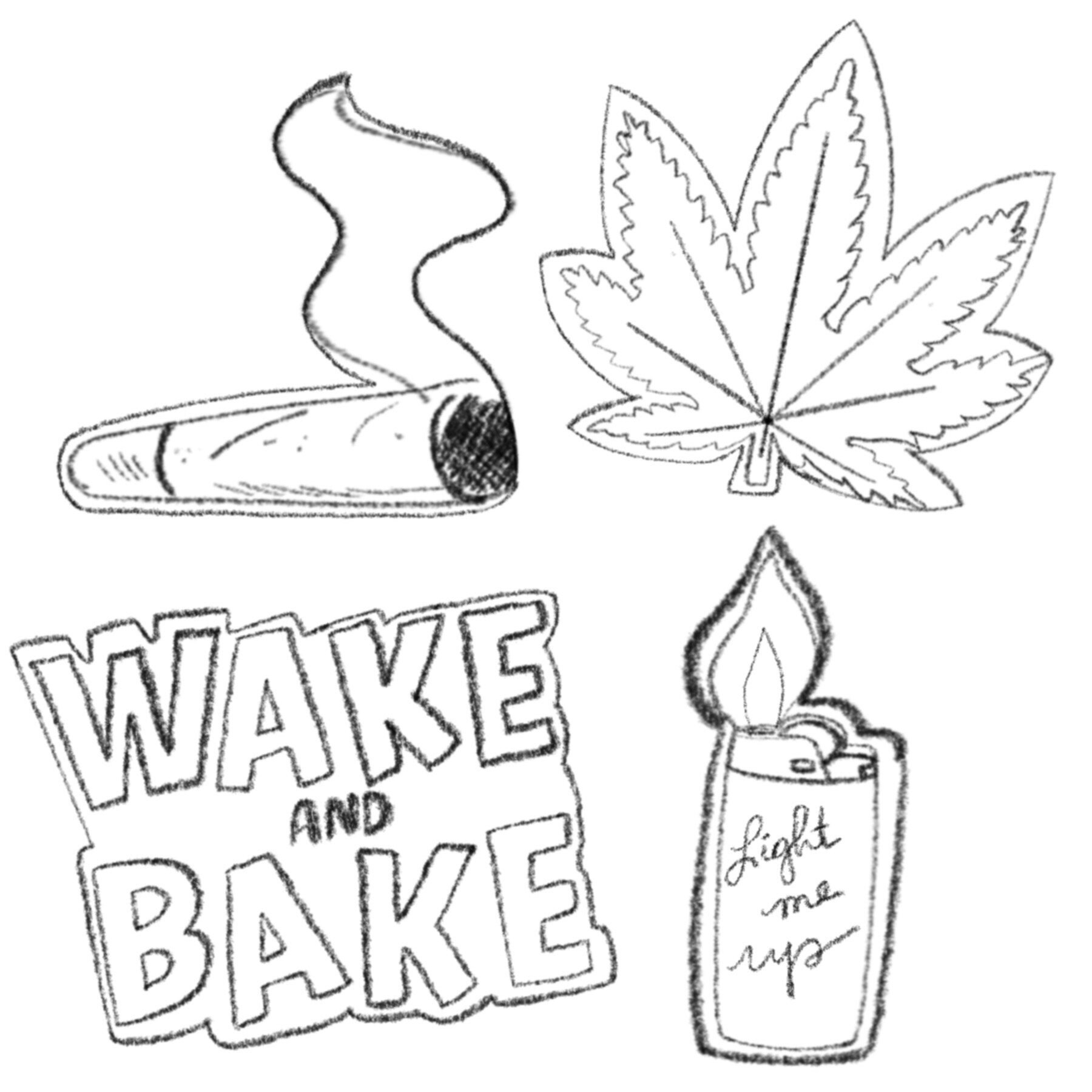 Wake And Bake Etsy