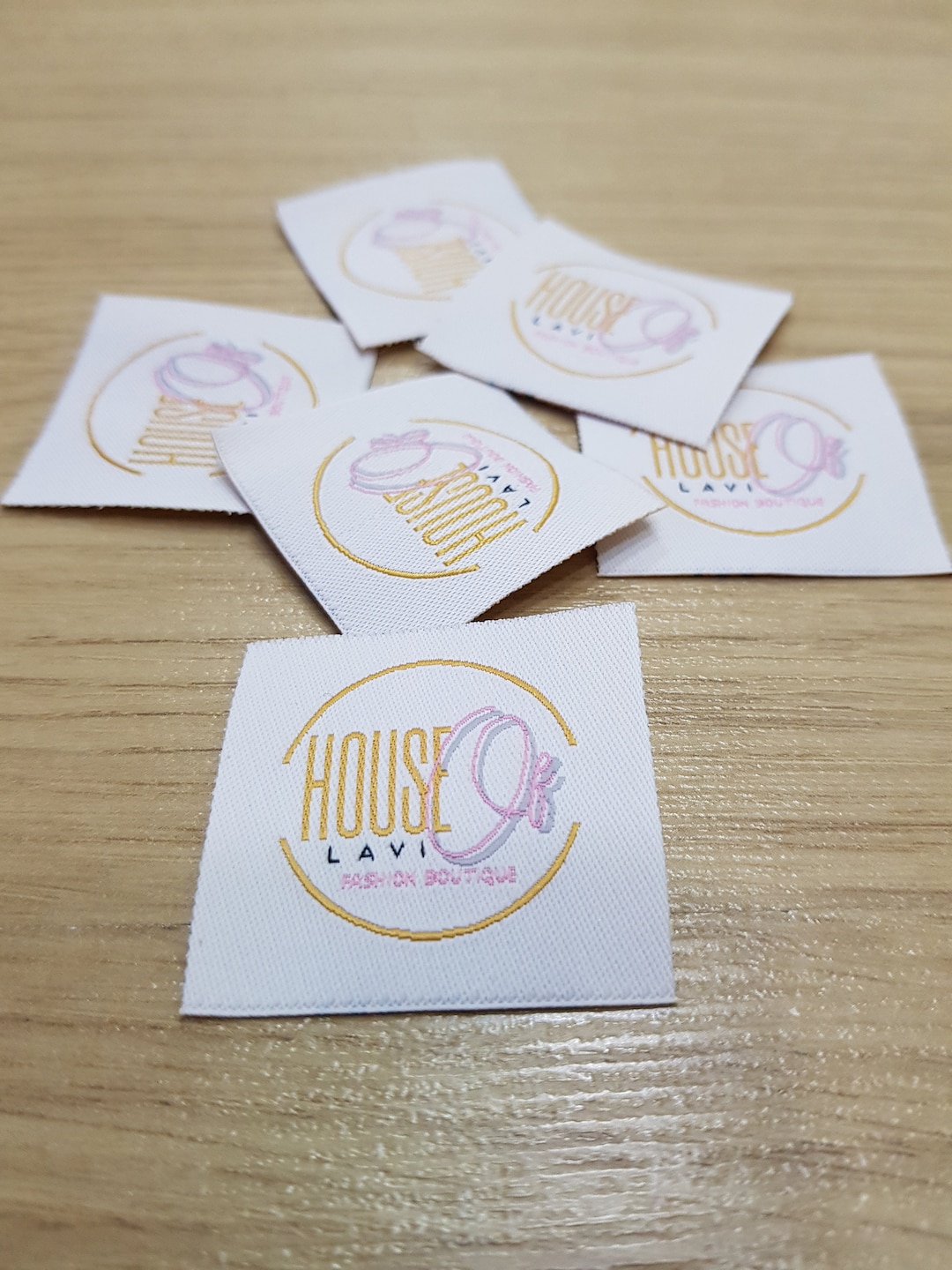 350 Custom Woven Clothing Labels: Personalized Fabric Labels - Etsy