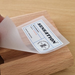 100 Pcs Custom Name Iron on Labels, Personalised Name Sticker, Heat ...