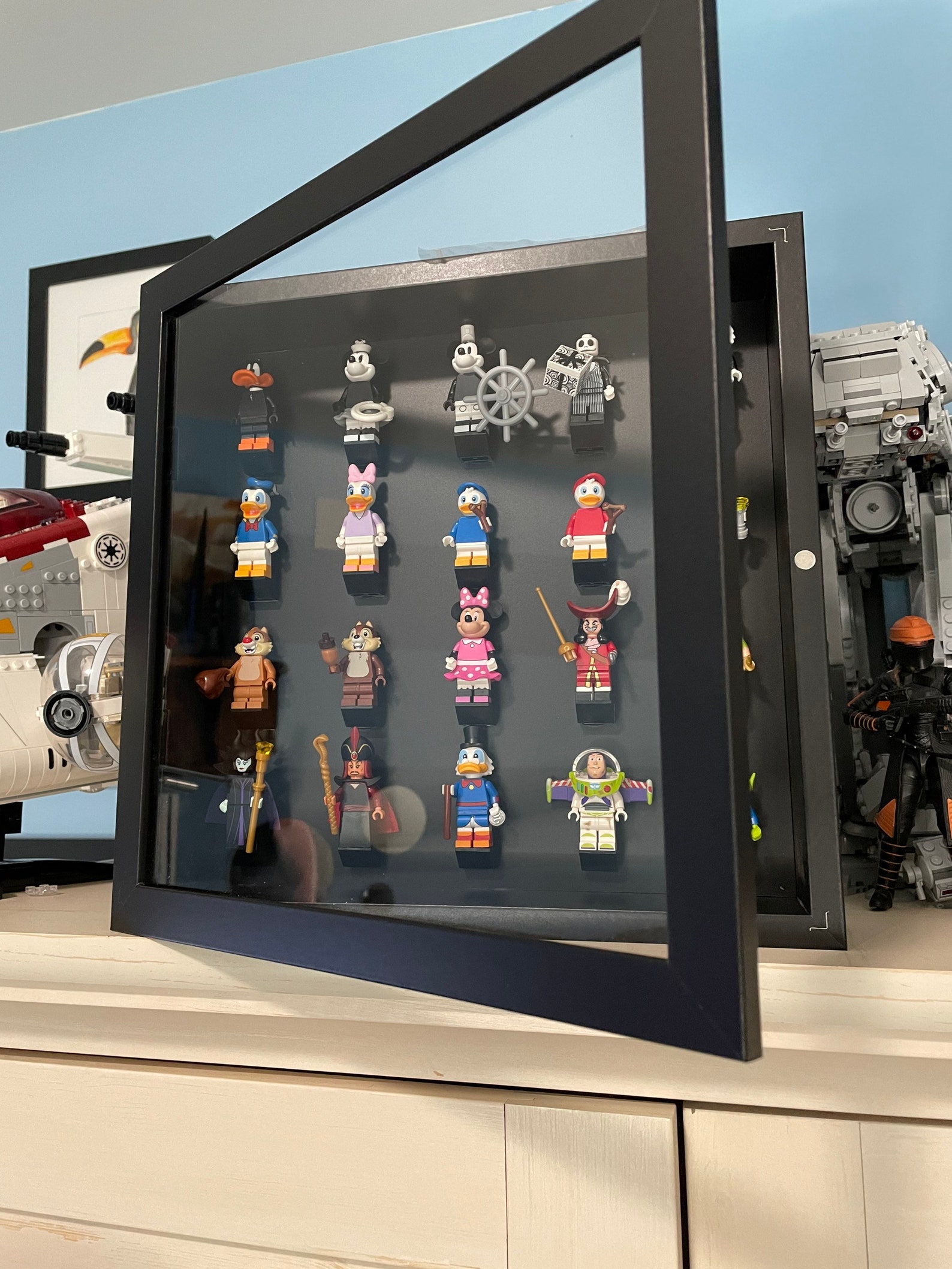 11x11in Display Case W/ Front Door That Opens - Etsy