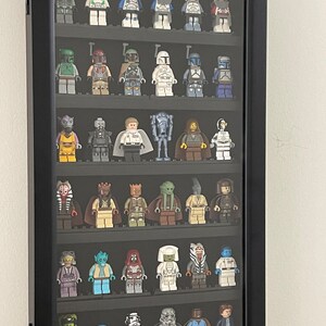 36 Minifigure Glass Display Case - Etsy