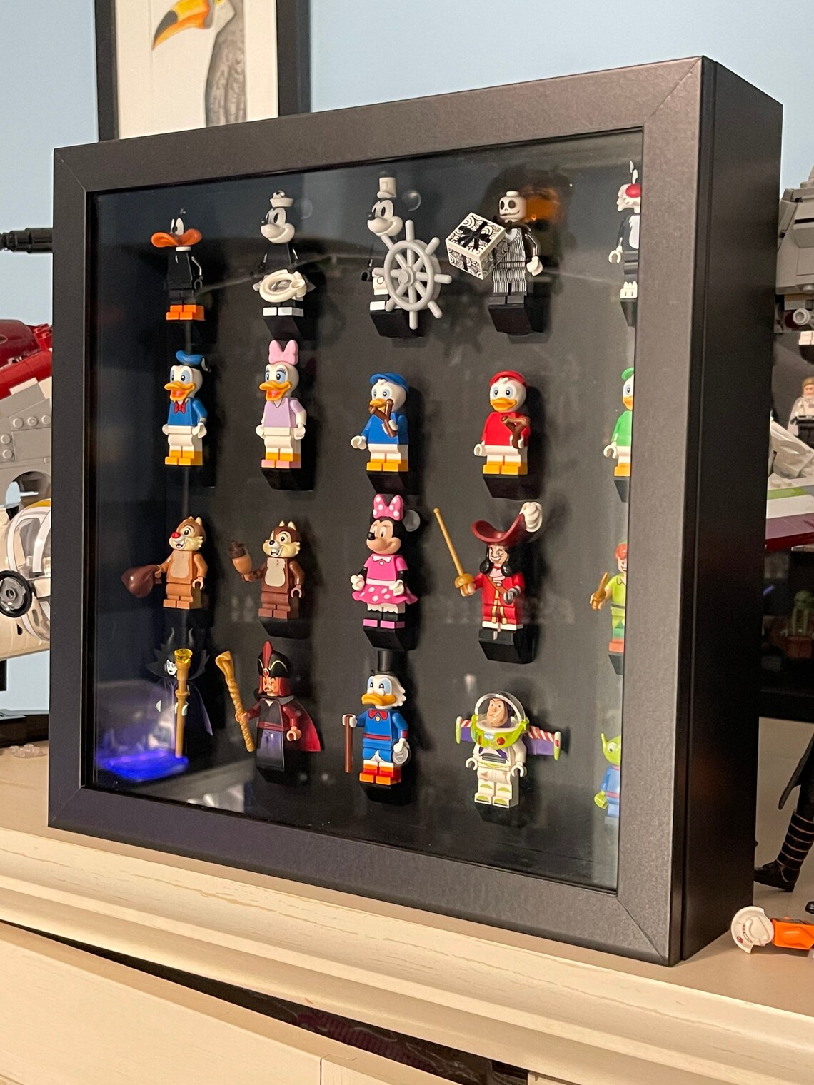 11x11in Display Case W/ Front Door That Opens - Etsy