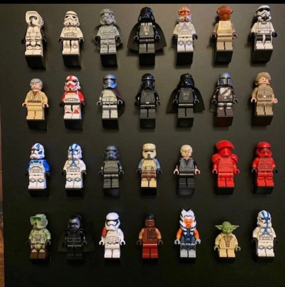 12x12in Display Case for Minifigures - Etsy