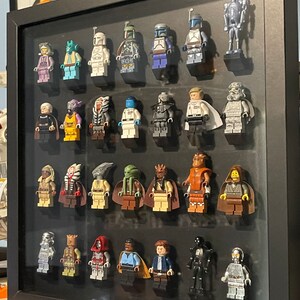 12x12in Display Case for Minifigures - Etsy