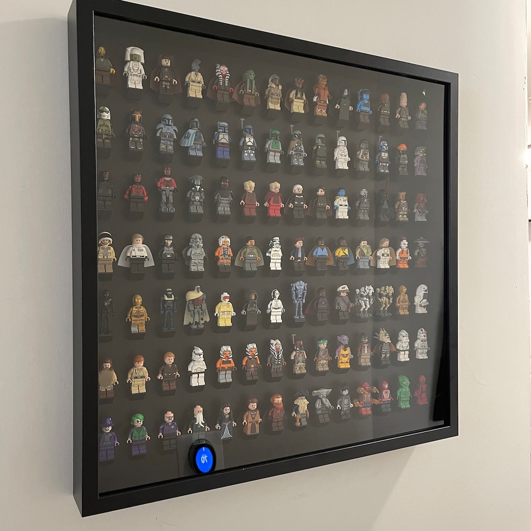 98 Minifigure Display Frame - Etsy