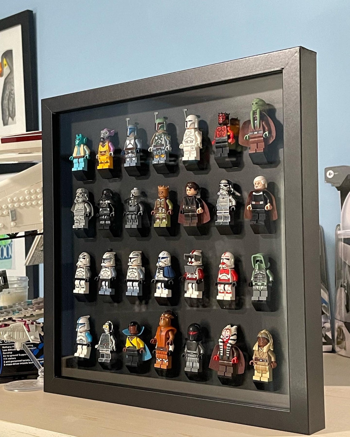 12x12in Display Case for Minifigures - Etsy