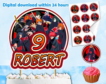 Naruto Cake Topper | Etsy