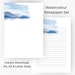 Printable Watercolour Design Notepaper Set Digital Download - Etsy
