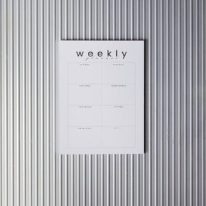 Printable Weekly 7 Day Planner Digital Download Template - Etsy