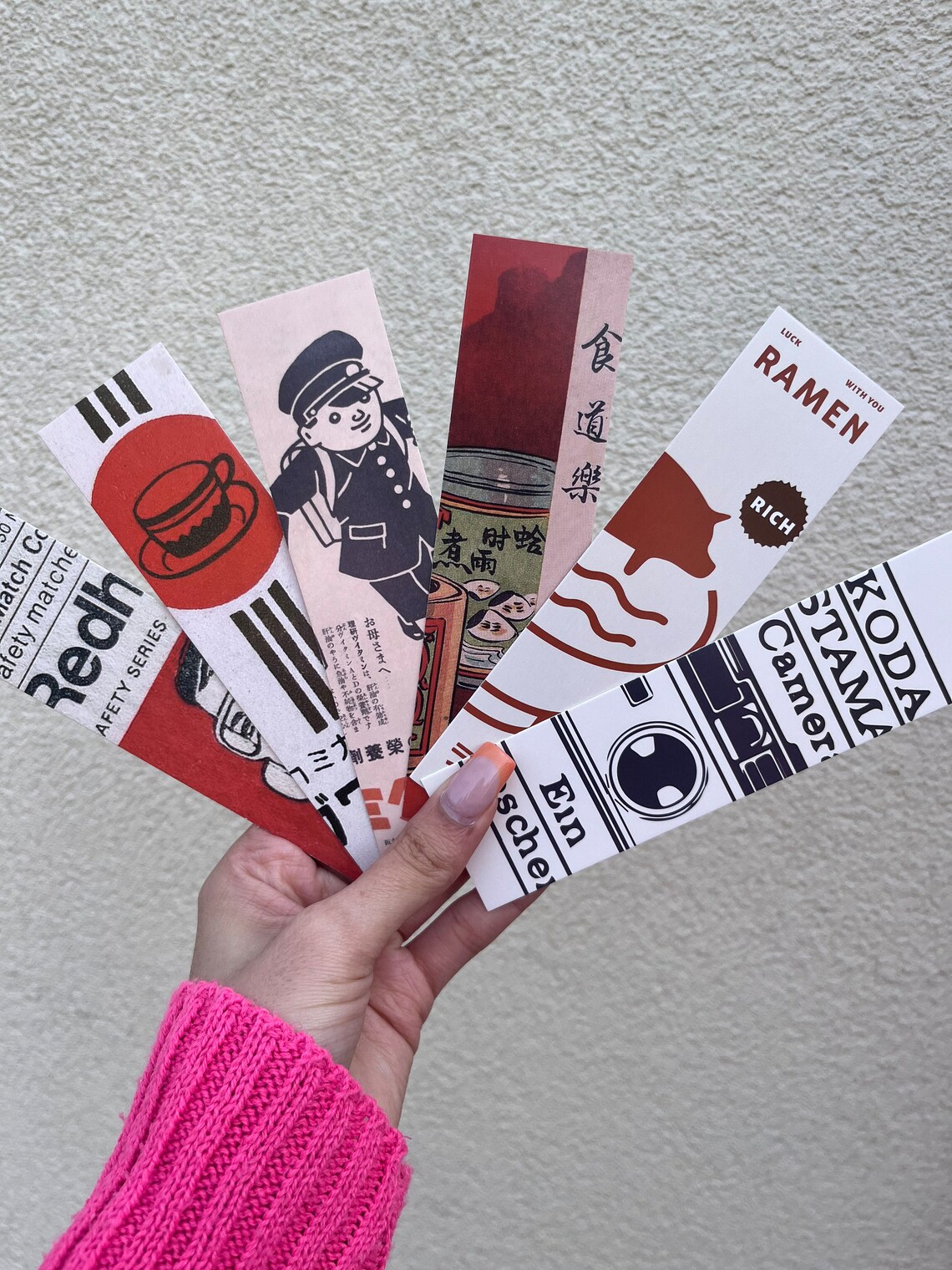 Japanese Design Themed Bookmarks / Photo Card / Desk or Wall - Etsy