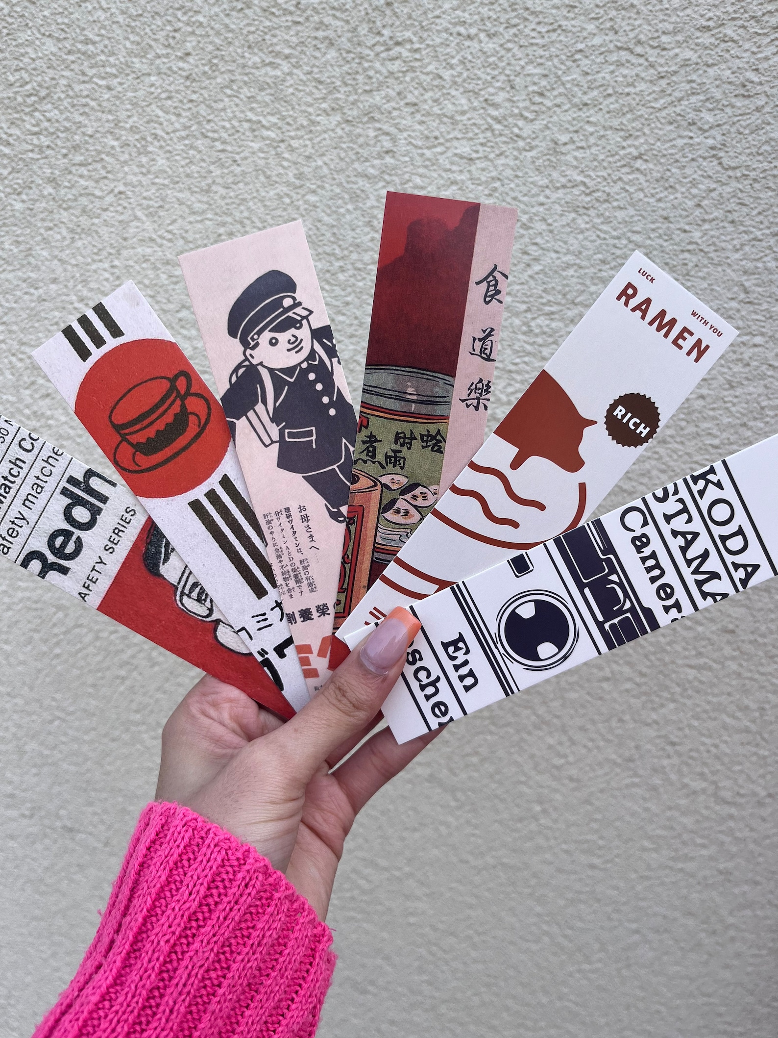 Japanese Design Themed Bookmarks / Photo Card / Wall Accessory - Etsy
