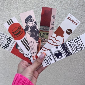 Japanese Design Themed Bookmarks / Photo Card / Wall Accessory - Etsy