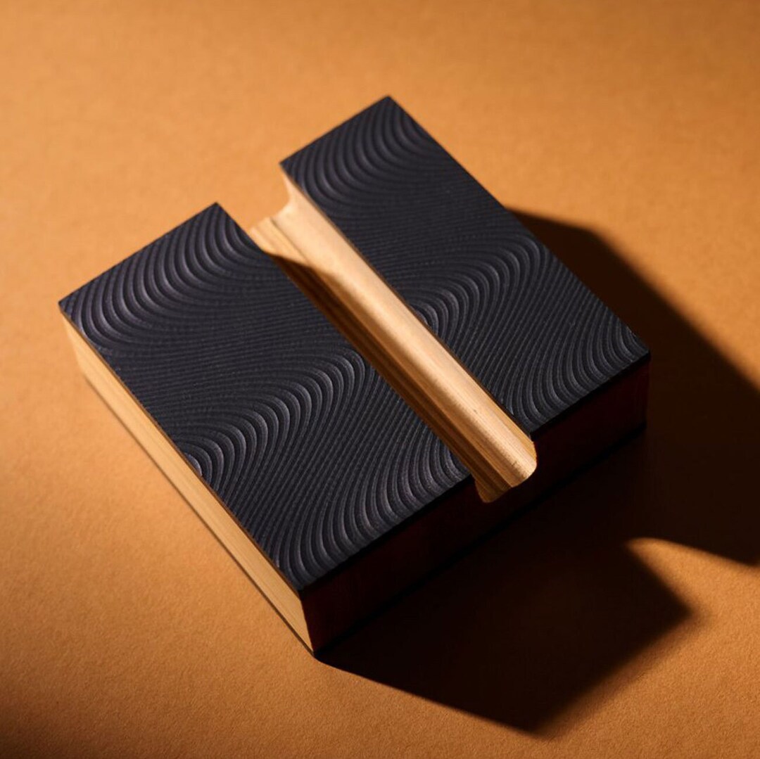 Bamboo Phone Stand Handcrafted Phone Holder Minimalist - Etsy