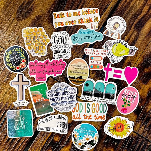 Religious Sticker - Etsy