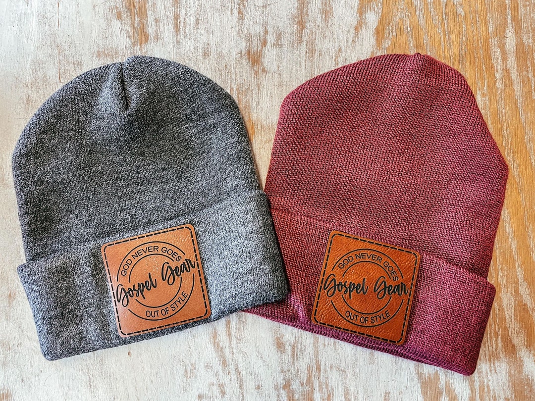 Christian Hat Gospel Gear Patch Beanie Jesus Hat Christian Beanie ...