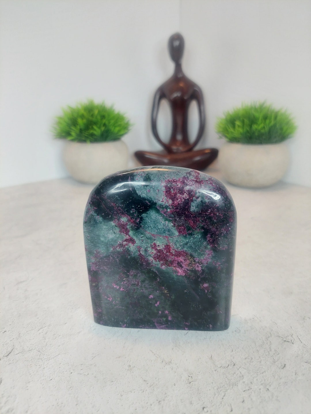 Plum Blossom Jade Freeform | Hope | Discernment | Problem Solving - Etsy