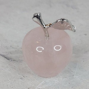 Rose Quartz Apple - Etsy