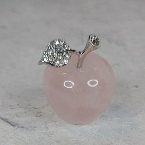 Rose Quartz Apple - Etsy