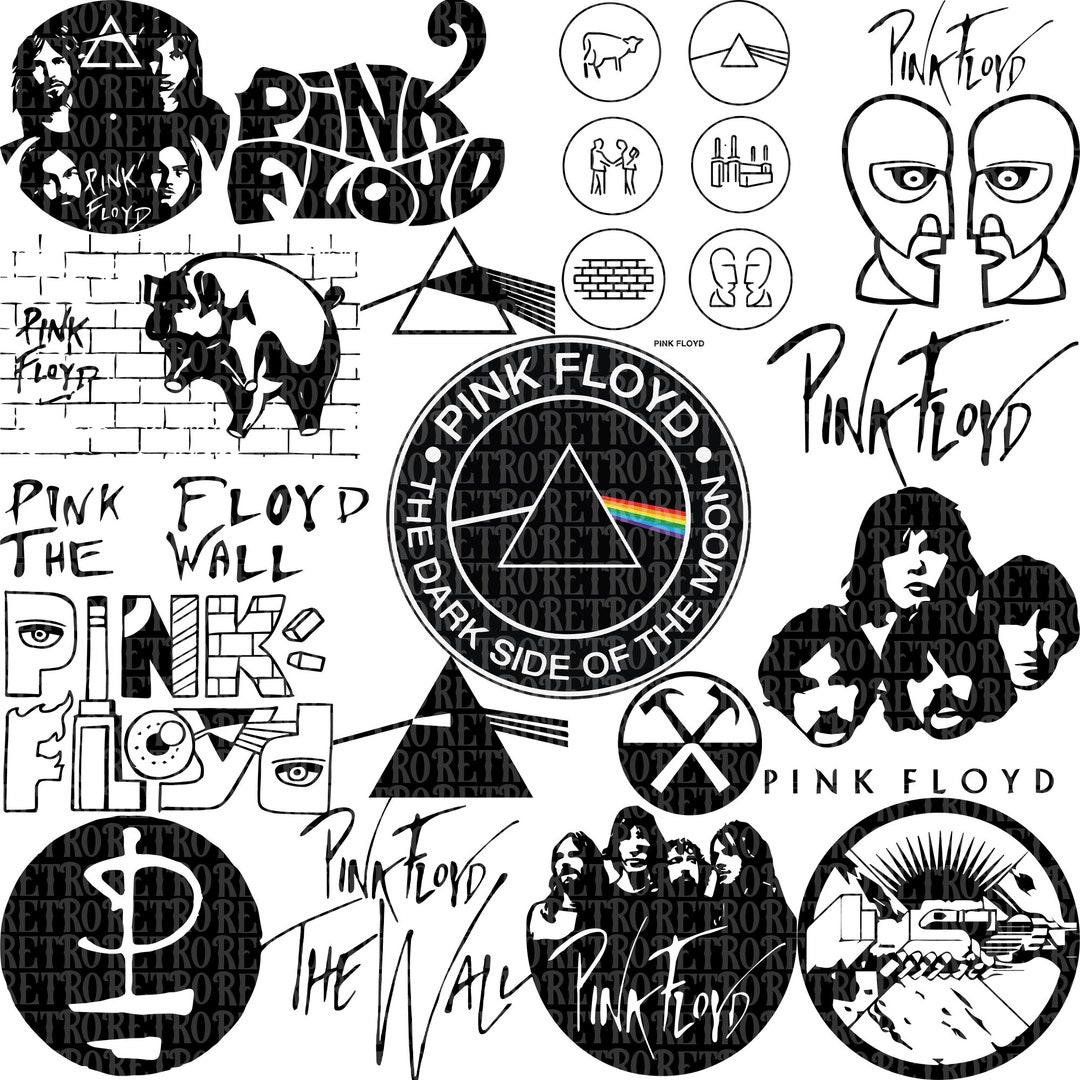 Pink Floyd SVG Bundle Svg-png-pdf Cut File for Cricut High - Etsy UK