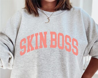 Skin Boss Shirt Esthetician T Shirt Esthetician Shirt - Etsy