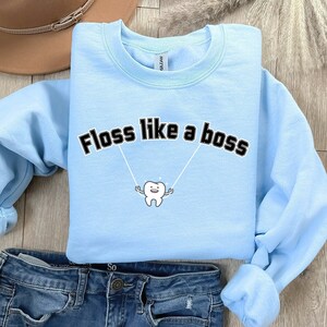 Dental Hoodies and Sweaters, Dental Assistant Sweatshirt, Dentist Long ...