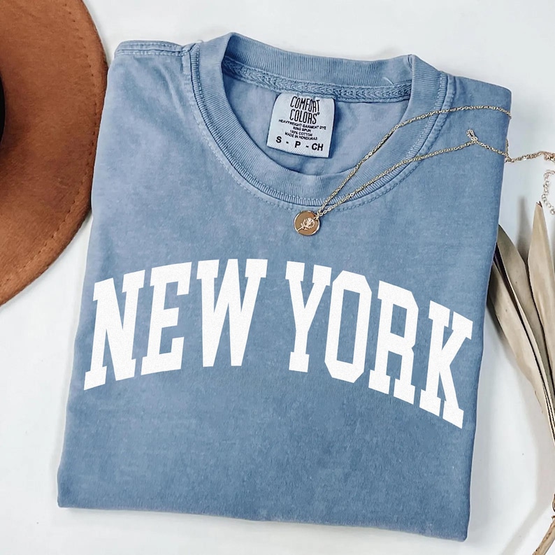 Vintage New York Shirt, NYC Tee, Distressed Graphic Tee, Retro NY T ...