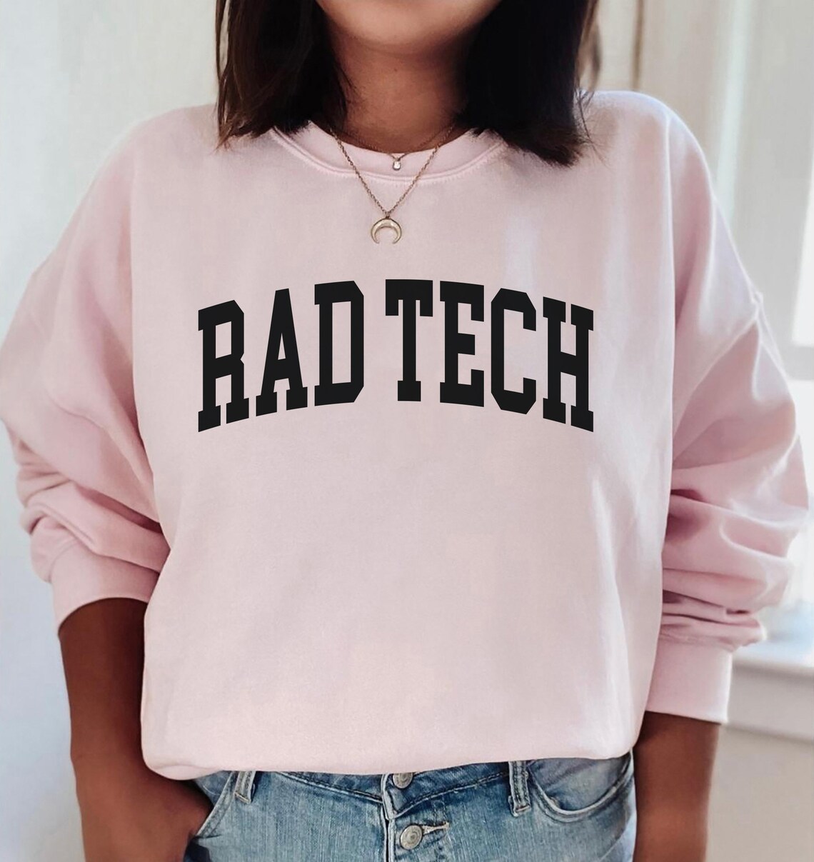 Rad Tech Crewneck, Xray Technologist Crewneck Sweatshirt Gift for ...