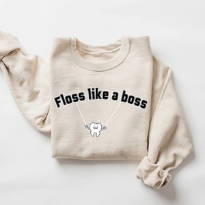 Dental Hoodies and Sweaters, Dental Assistant Sweatshirt, Dentist Long ...