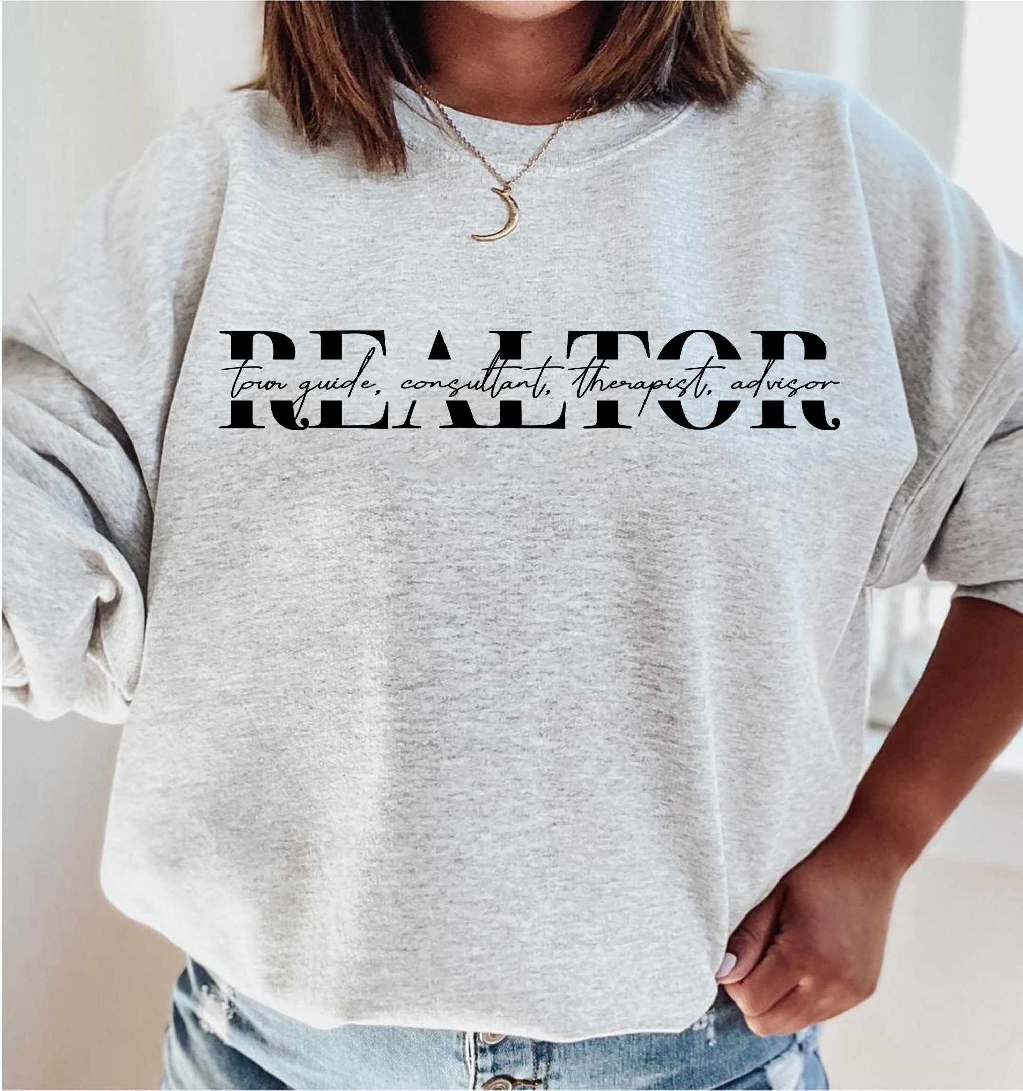 Realtor Sweatshirt, Real Estate Sweater ,realtor Shirt, Funny Real ...