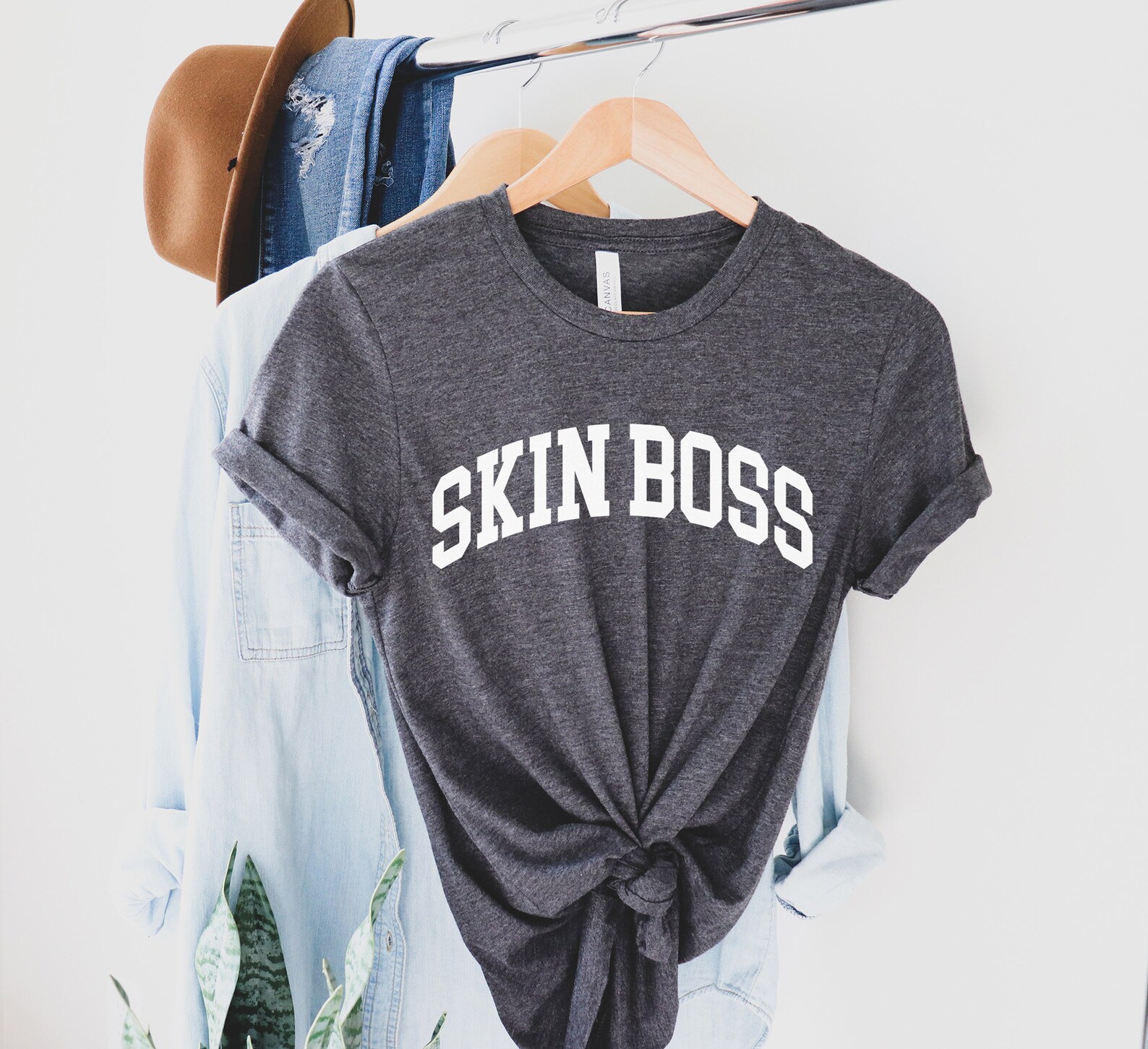 Skin Boss Shirt Esthetician T Shirt Esthetician Shirt - Etsy