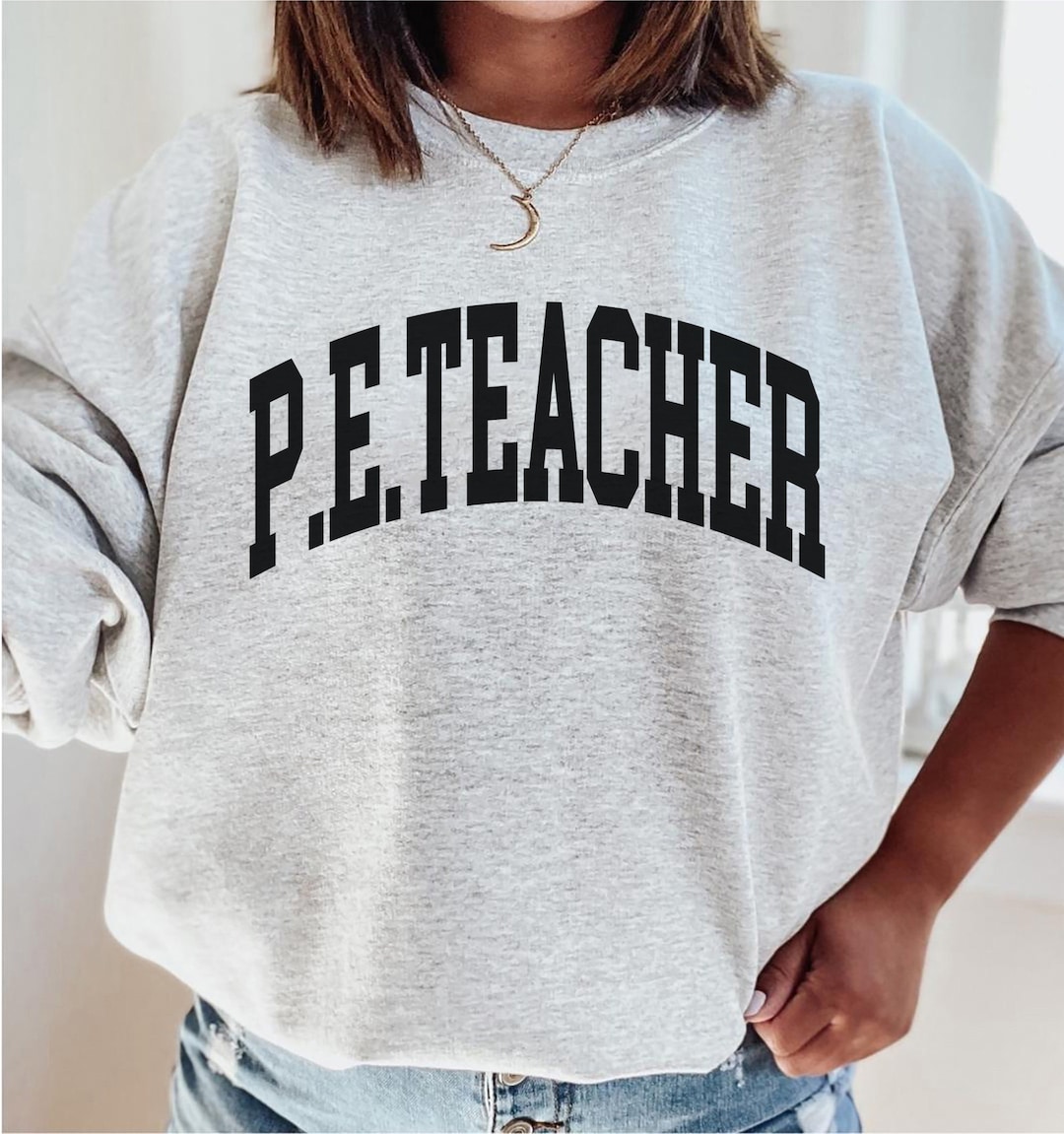 Retro PE Teacher Sweatshirt T-shirt Shirts Gift for Gym Teacher ...