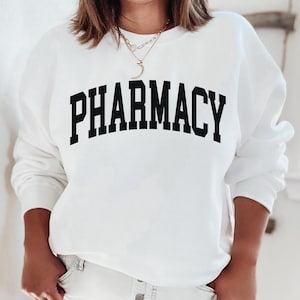 Pharmacy Crewneck Sweatshirt Gift for Pharmacy Tech, Pharmacist ...