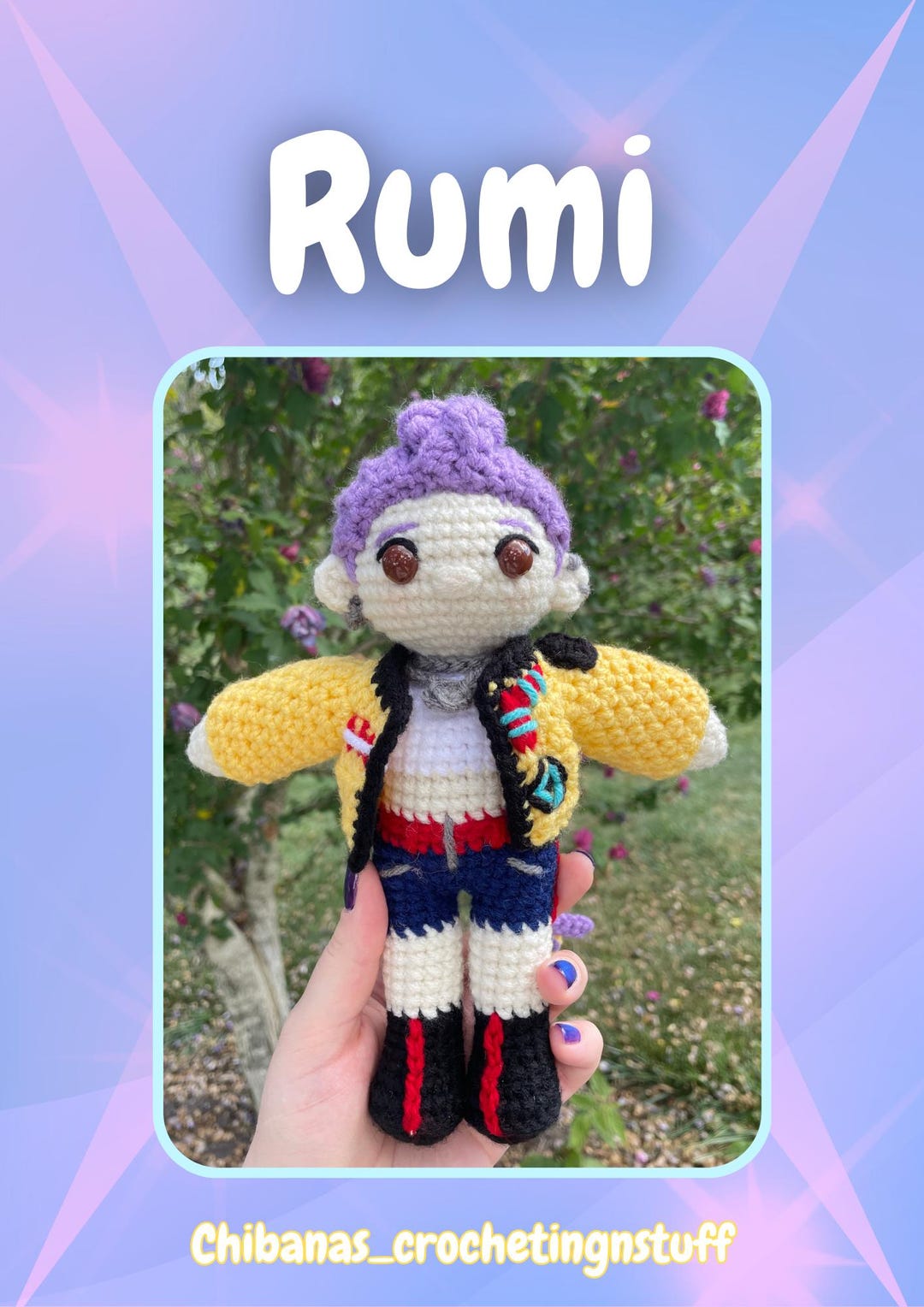Rumi Inspired Crochet Pattern - Etsy