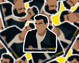 I Have Asked You Thrice Svg | Etsy