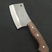 Meat Cleaver Vegetable and Butcher Knife, German High Carbon Stainless ...