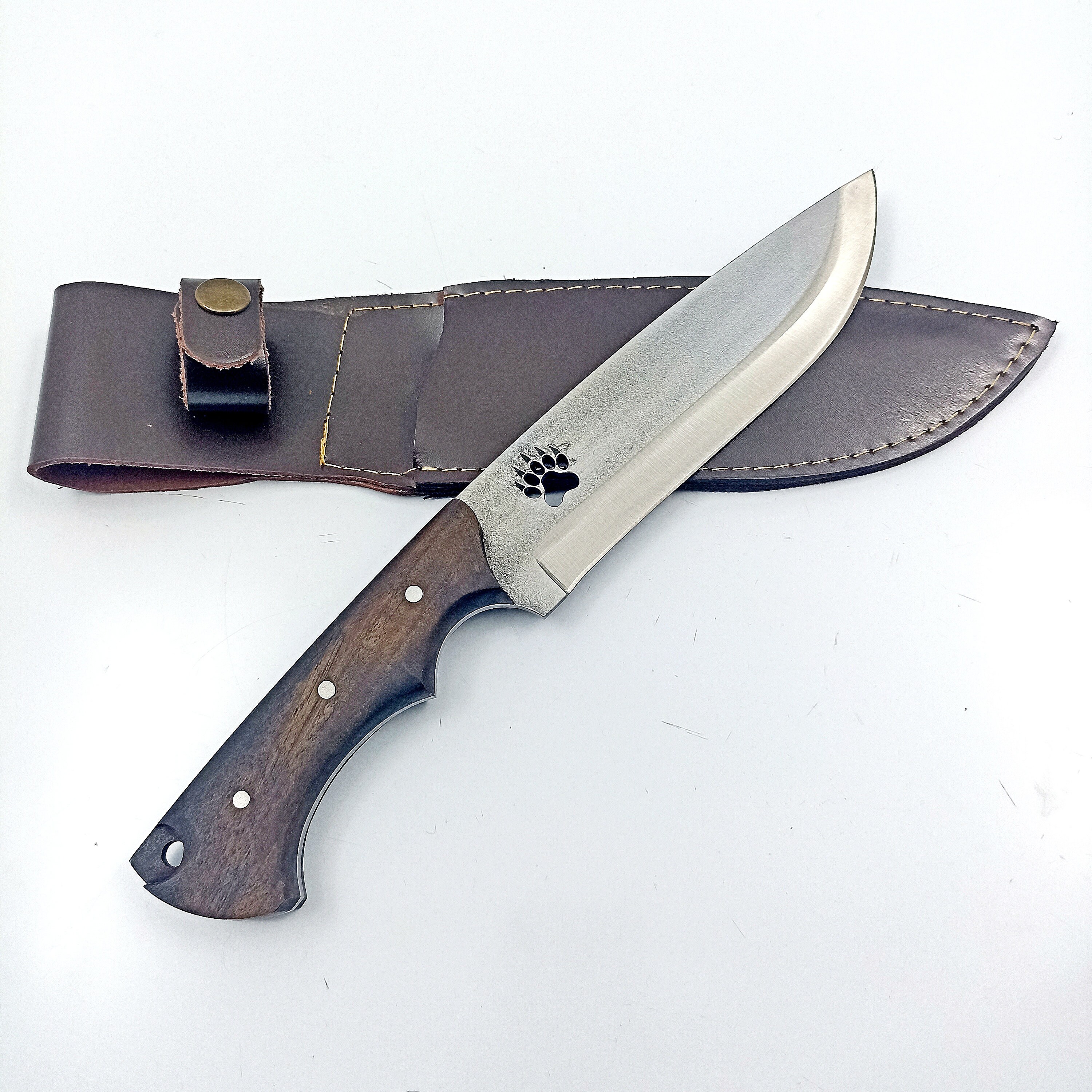 Handmade Customizable Hunting Knife Bushcraft Knife Full - Etsy