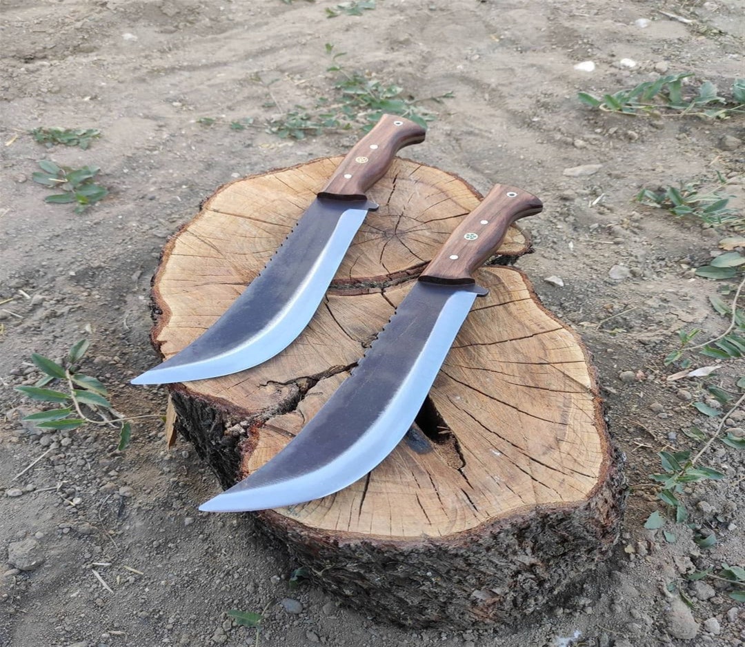 Handmade Custom Machete Knife Camping Knife With Sheath Hunting Gifts ...