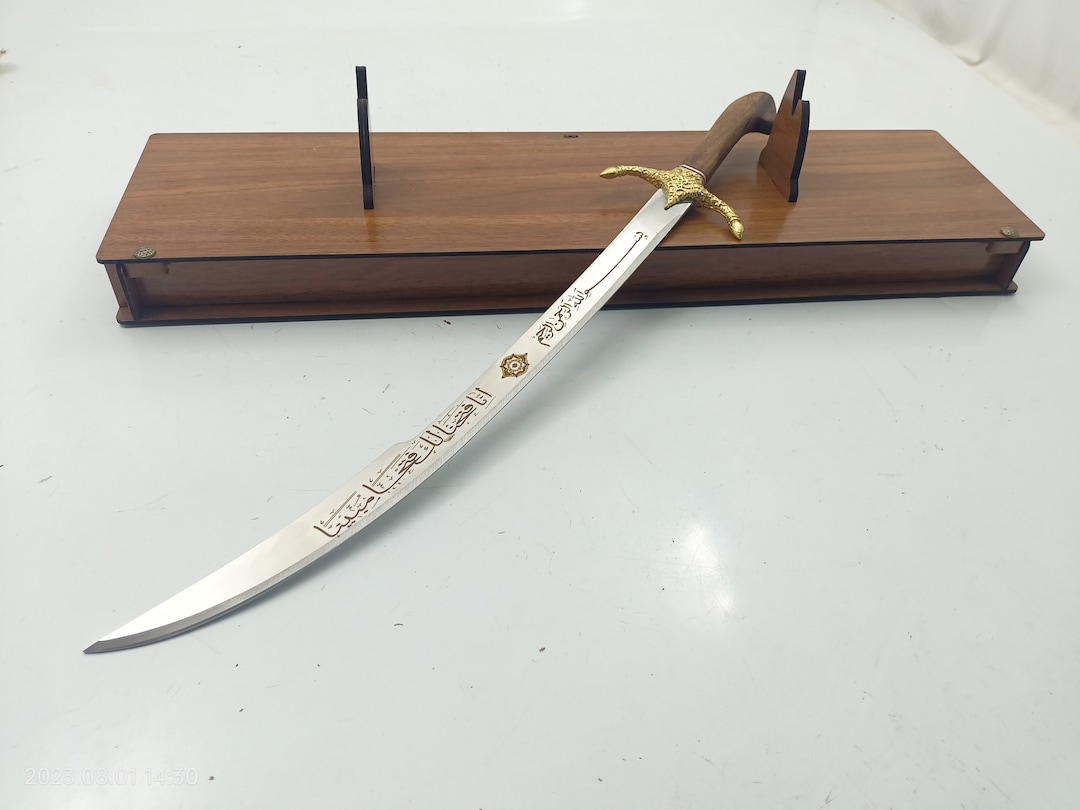 Handmade Arabian Sword Desktop Sword İslamic Gifts for Brother Medieval ...