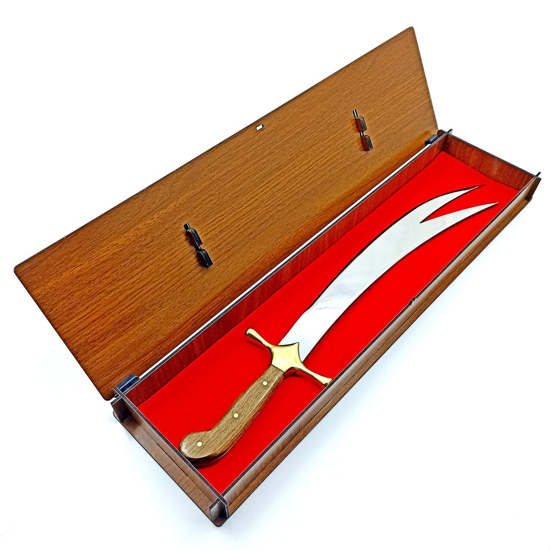 Handmade Zulfikar Sword - Antique Sword - İslamic Gifts - Sword Decor ...