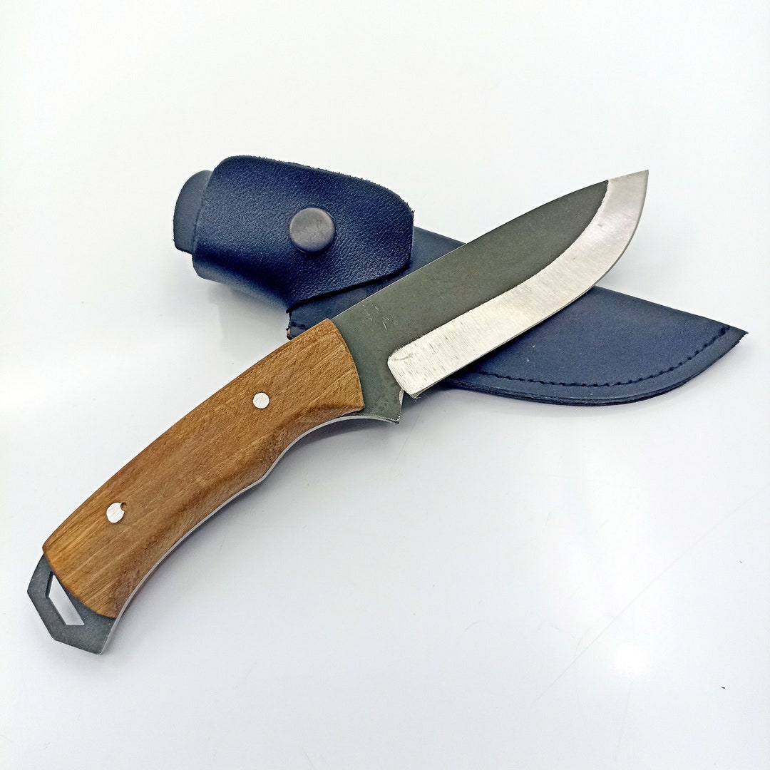 Handmade Bushcraft Knife: Walnut & Paduk Handle, 4116 Steel - Etsy