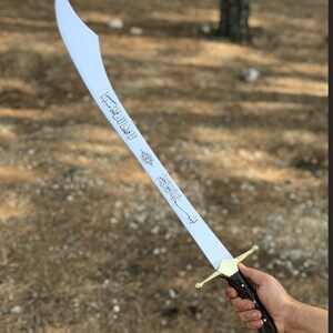 Handmade Sinbad Sword , Full Tang Scimitar Swords , Groomsmen Sword ...