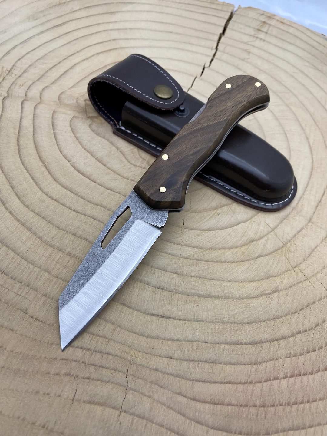 Custom Engraved Tanto Knife: Stainless Steel Folding Pocket Knife With ...