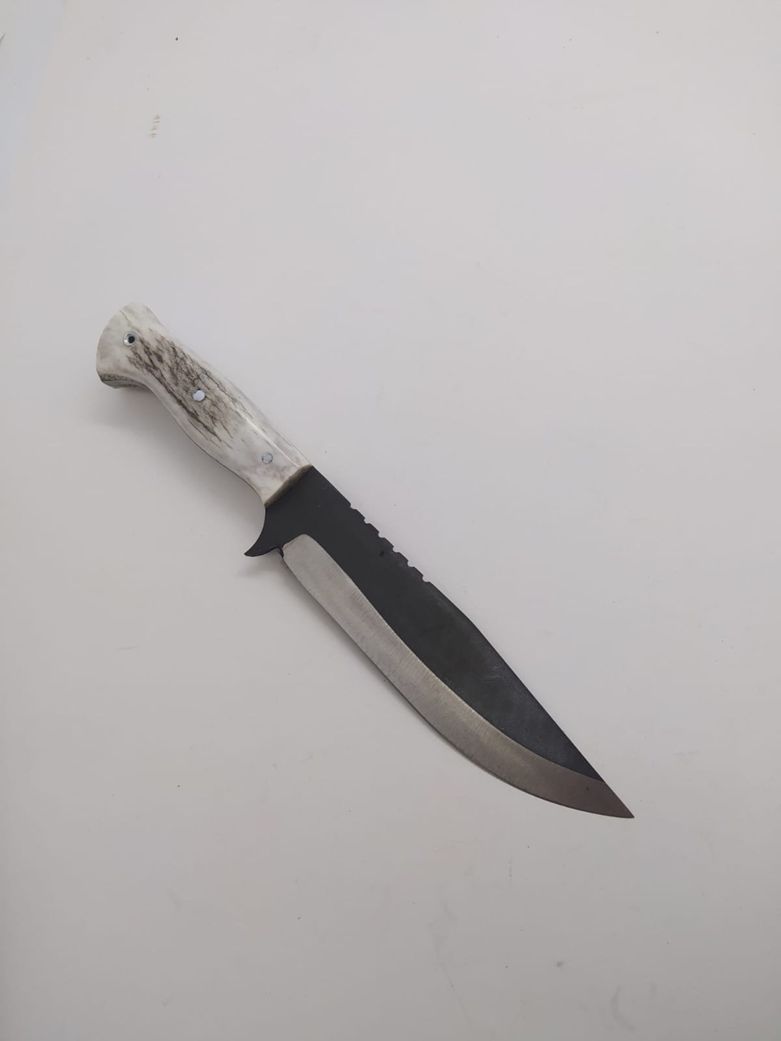 Handmade Stag Horn Handle Hunting Knife Tactical Fixed Blade - Etsy