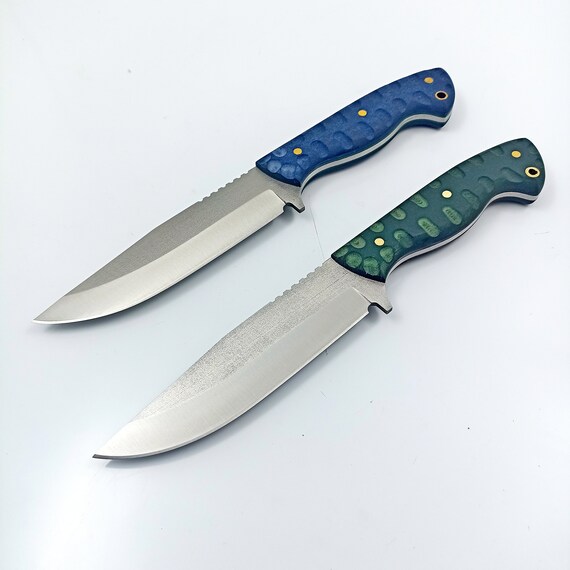 Customizable Fixed Knife With Sheath-handmade Hunting - Etsy