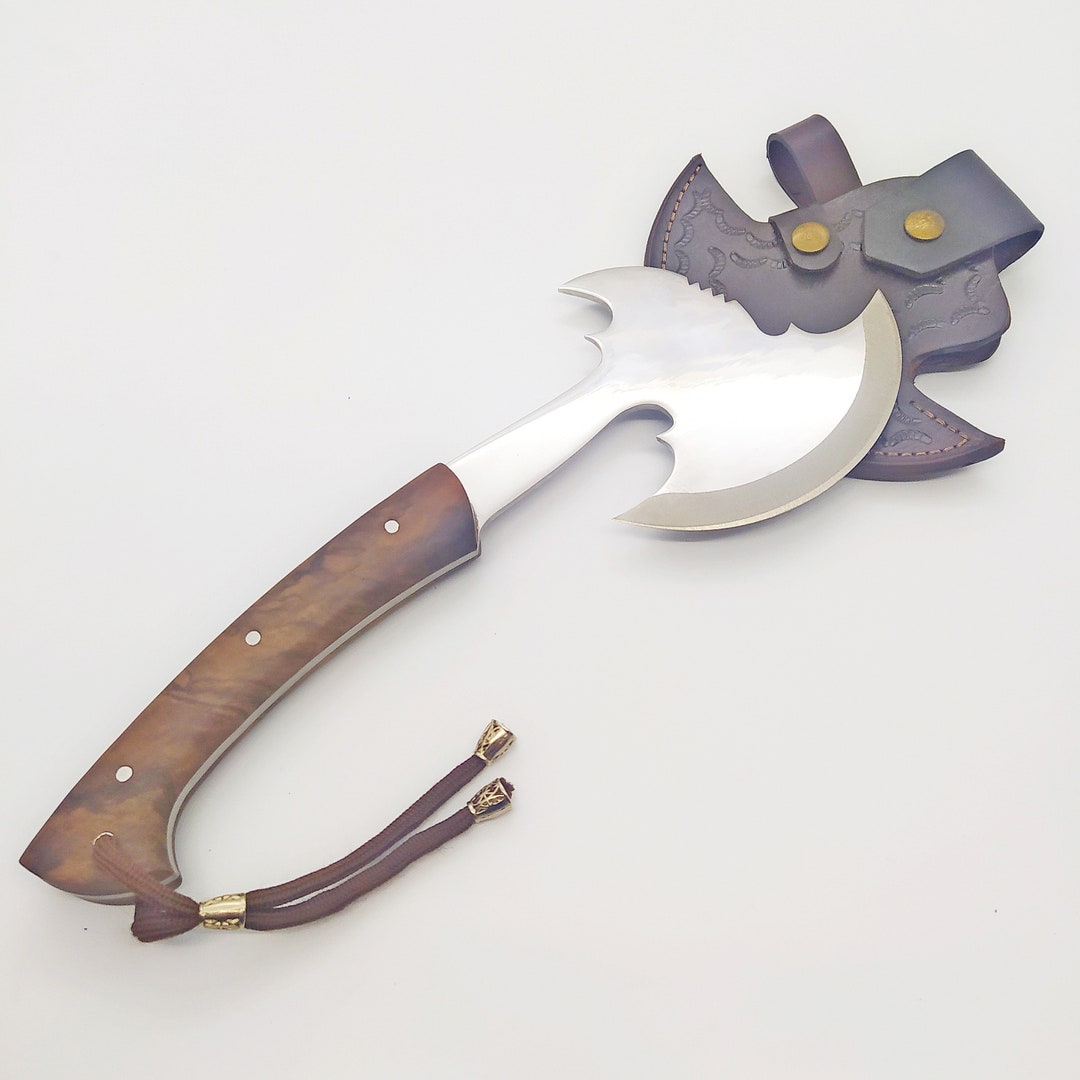 Handmade Hatchet Axe , Personalized Hatchet With Sheath , Engraved ...
