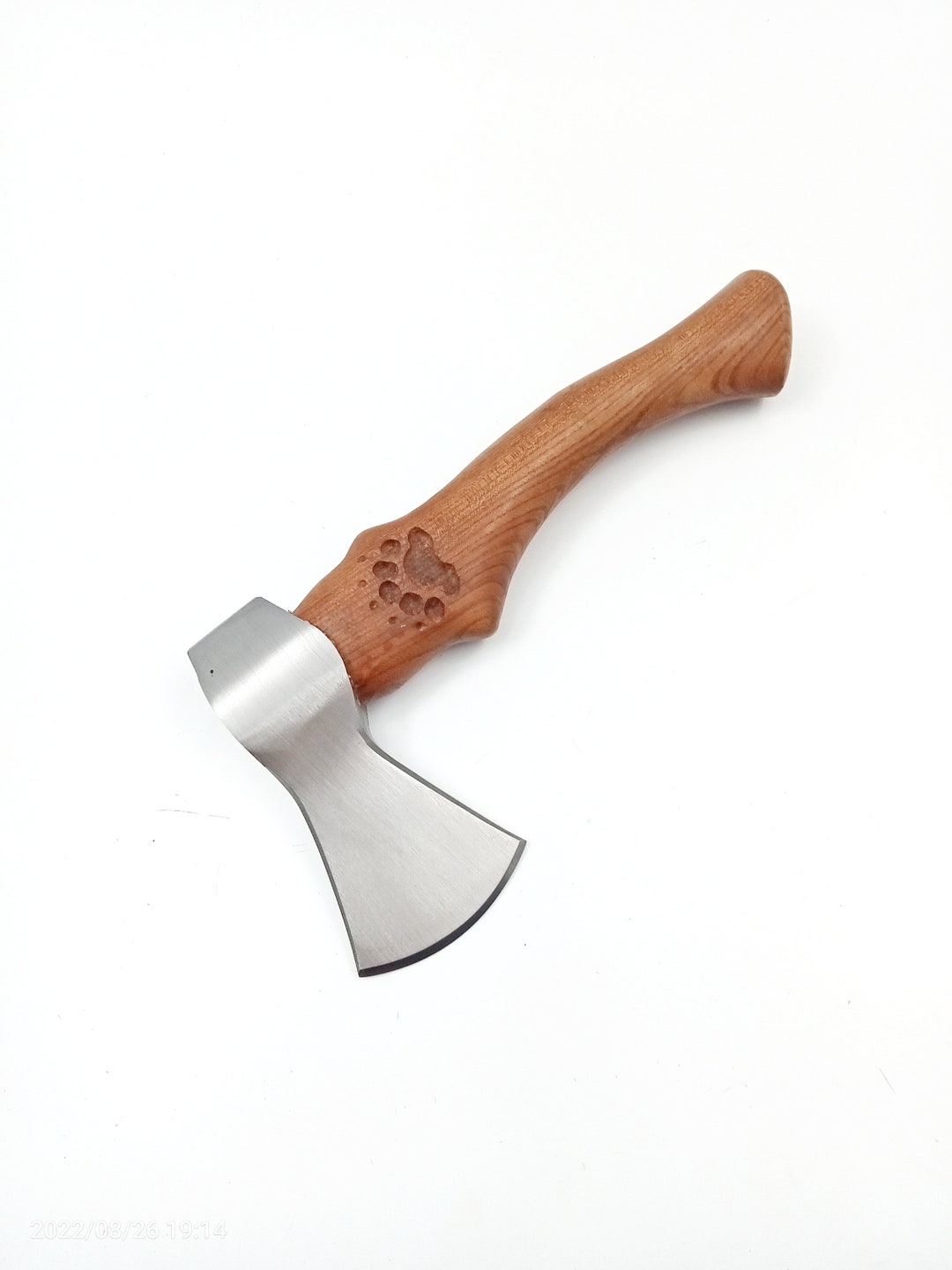 Handmade Camping Axe Custom Engraved Hatchet Custom Gift Hand Forged ...
