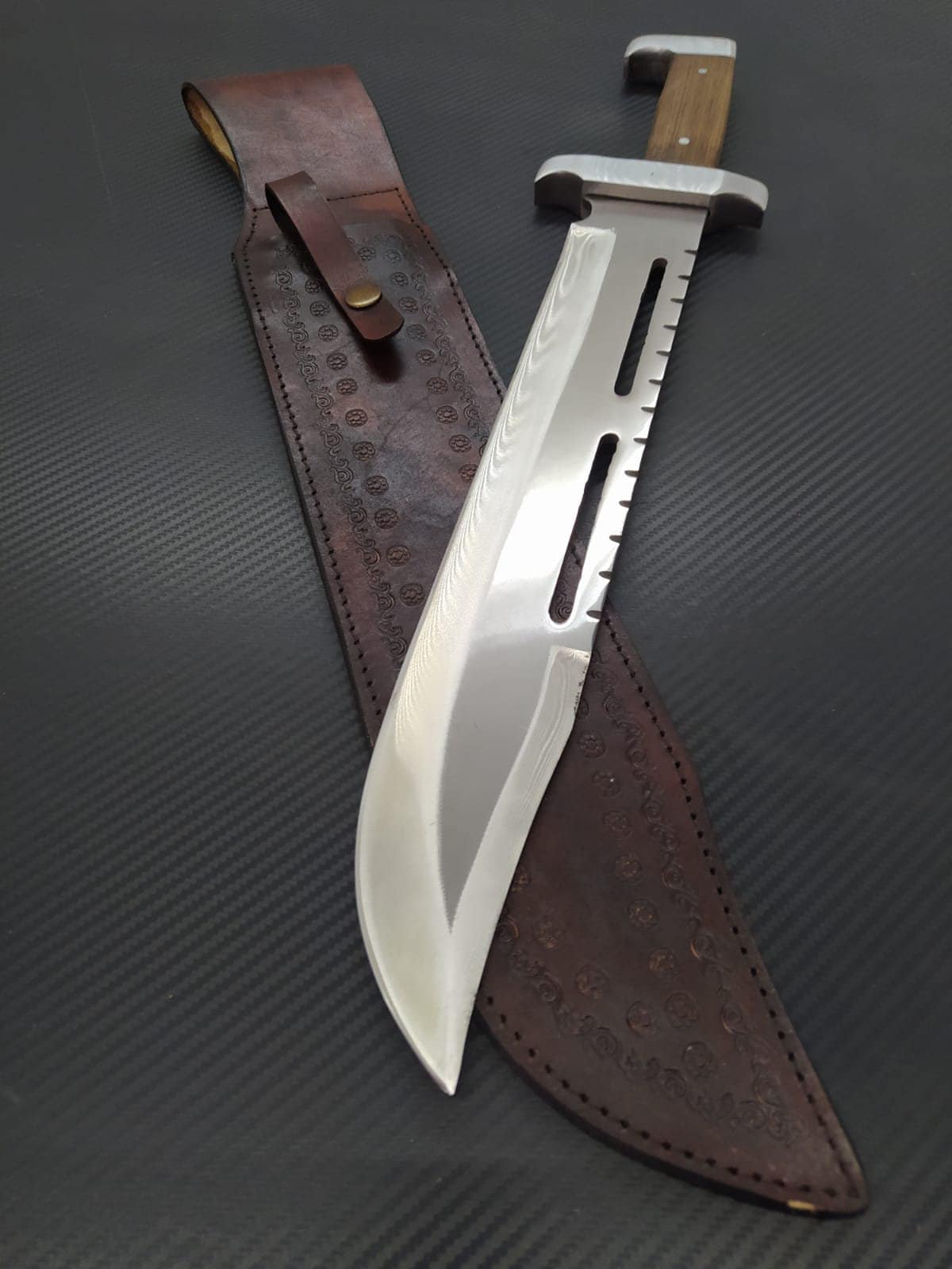 Handmade Big Rambo Knife-german Steel Hunting | Etsy