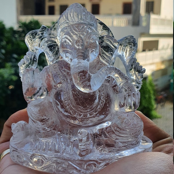 Clear Quartz Sculpture - Etsy