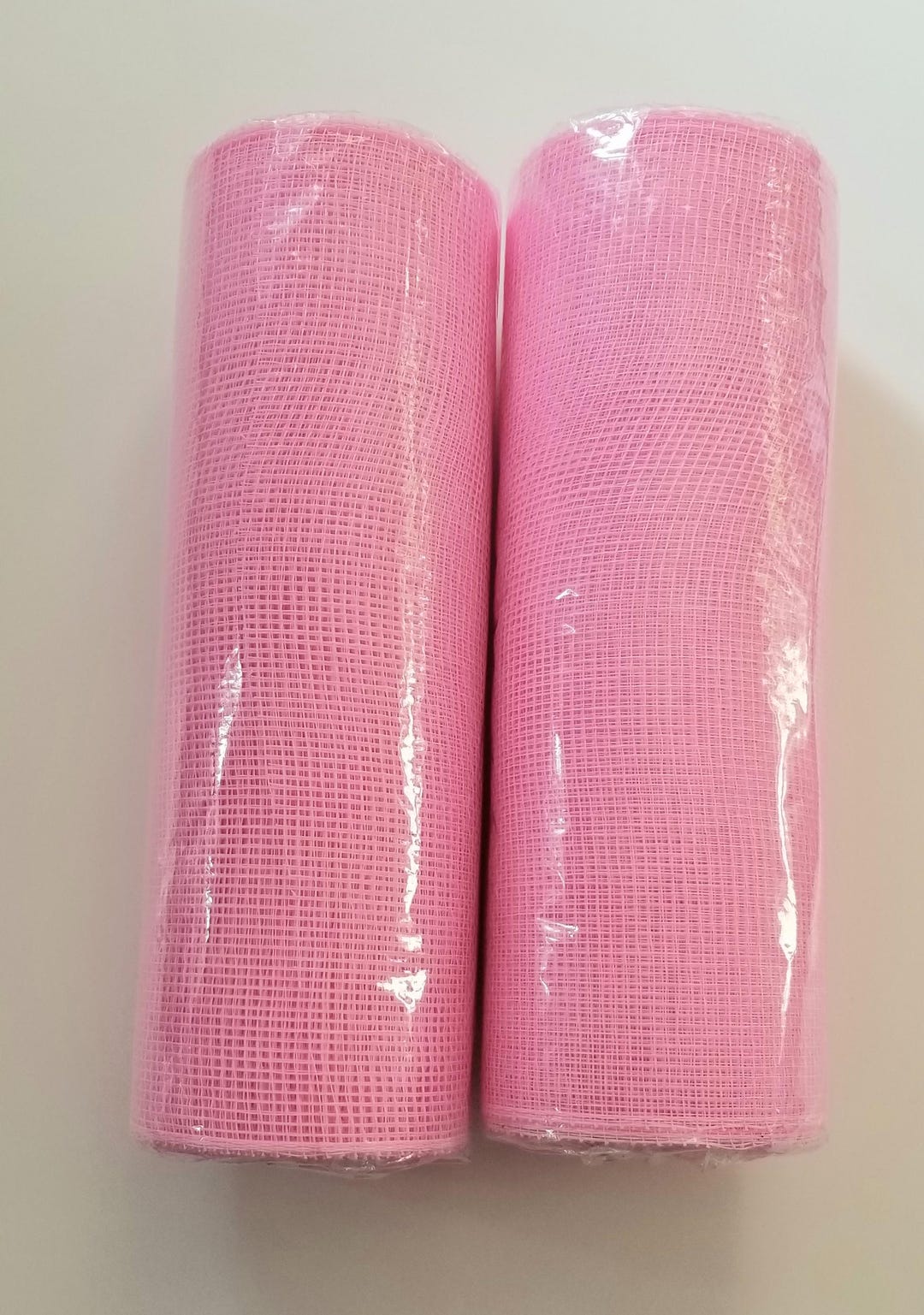 Pink Deco Poly Mesh, Deco Mesh, Mesh Wreath, DIY Wreath, Poly Mesh ...